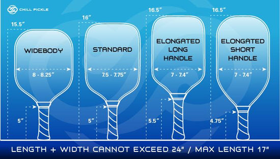 Pickleball Paddle Shapes Explained: Elongated vs Widebody (2026 Guide ...